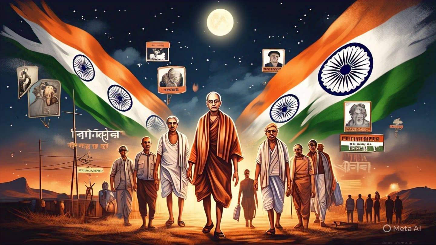 Indian Freedom Struggle: Different phases, important leaders (Gandhi ...